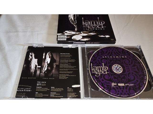 Lamb of God - Sacrament CD+ DVD , ORIGINAL