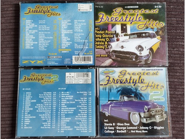 Greatest Freestyle Hits - Various Artists 2+2CDs
