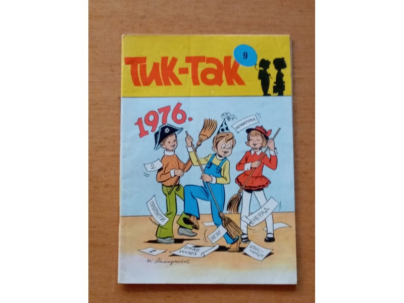 Časopis - TIK - TAK - Broj 9 - 1976.g -