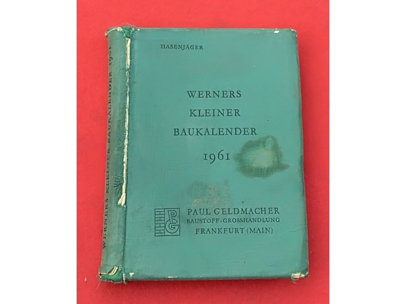 Weners kleiner baukalender 1961