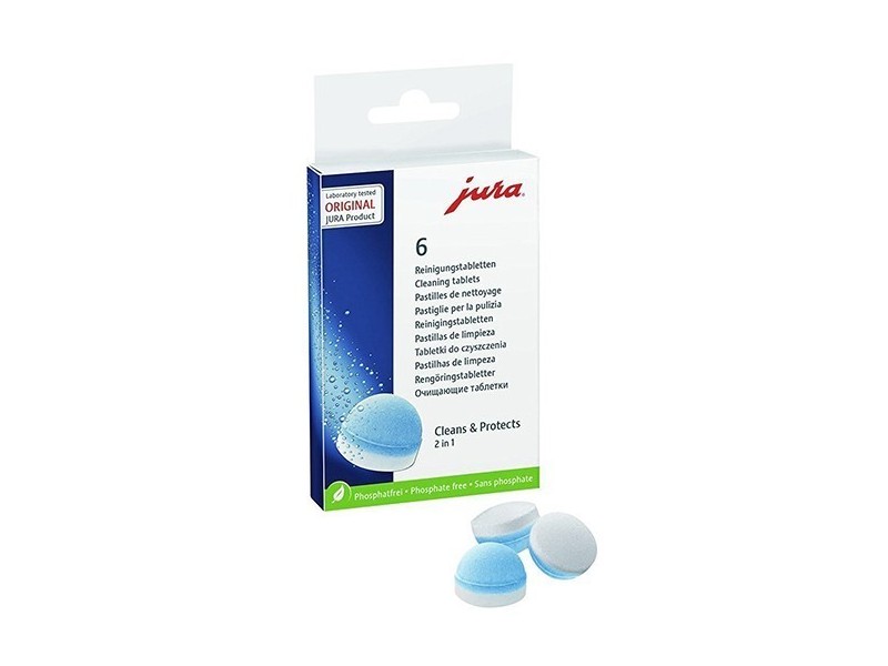 JURA ORIGINALNE TABLETE ZA CISCENJE KAFE APARATA,6 KOM