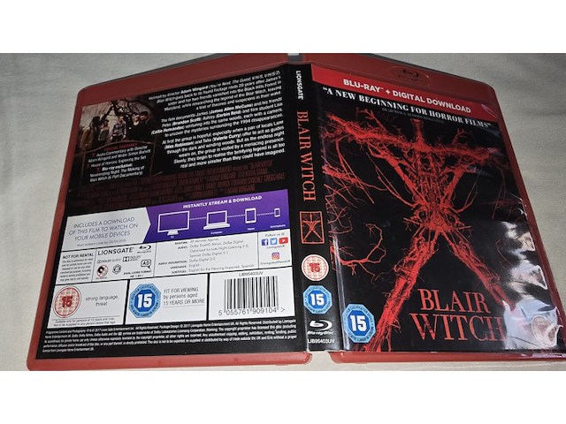 Blair witch Blu-ray