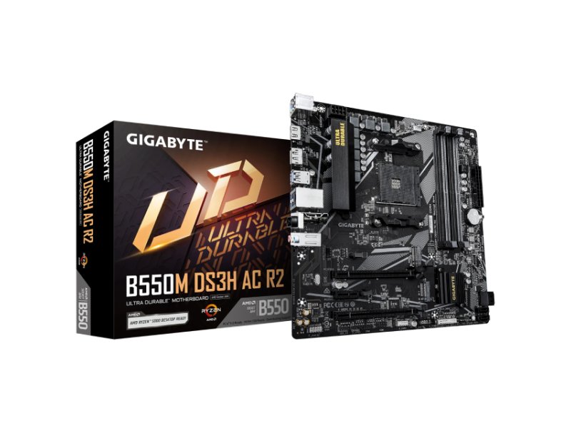GIGABYTE B550M DS3H AC R2