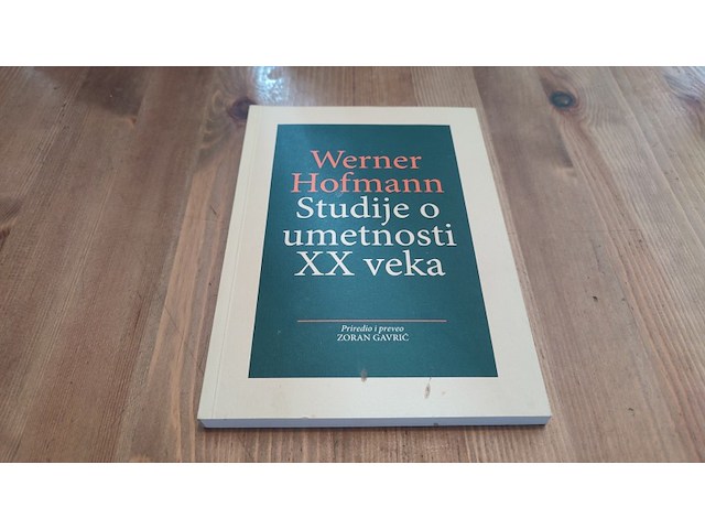 Werner Hofmann, Studije o umetnosti XX veka