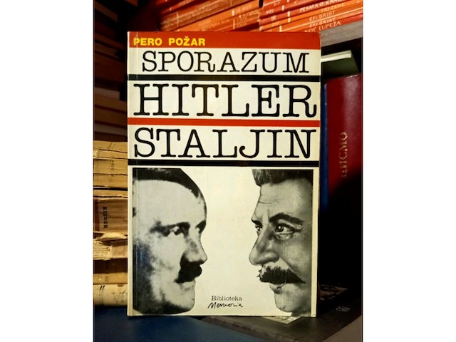 Pero Požar – Sporazum Hitler-Staljin