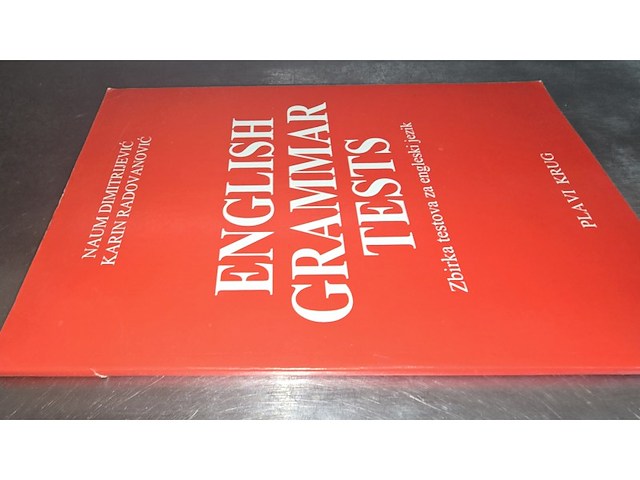 English grammar tests