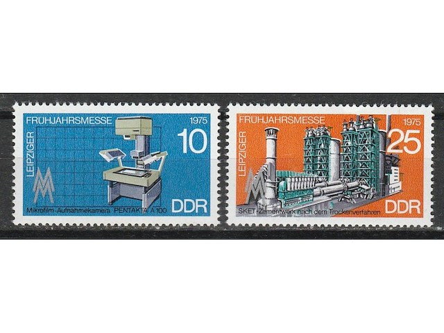 DDR - Leipziger Frühjahrsmesse - 1975 - MNH