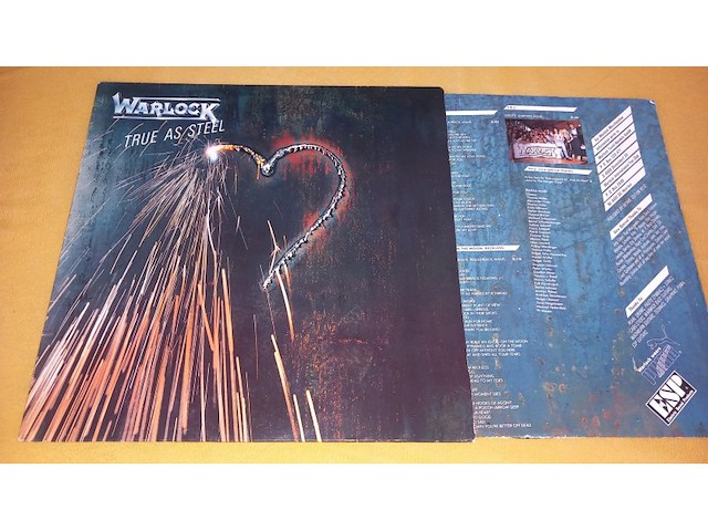 Warlock - True As Steel (LP, Germany)