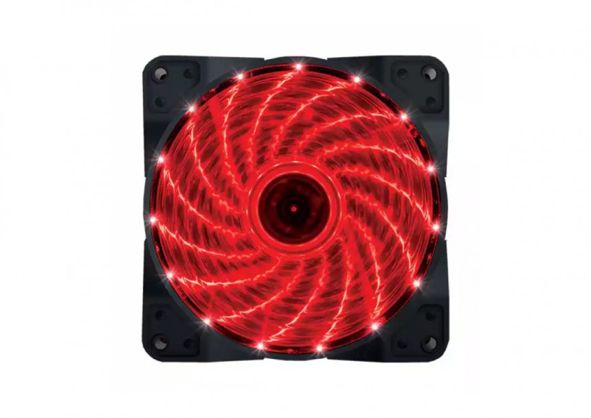Case Cooler 120x120 ZEUS Red led light