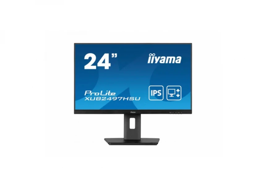 Iiyama Design 3-side borderlessDiagonal 23.8", 60.5cmPanel IPS Panel Technology LED, matte finishNative resolution 1920 x 1080 @100Hz (2.1 megapixel Full HD)Aspect ratio 16:9Panel brightness 300 c...