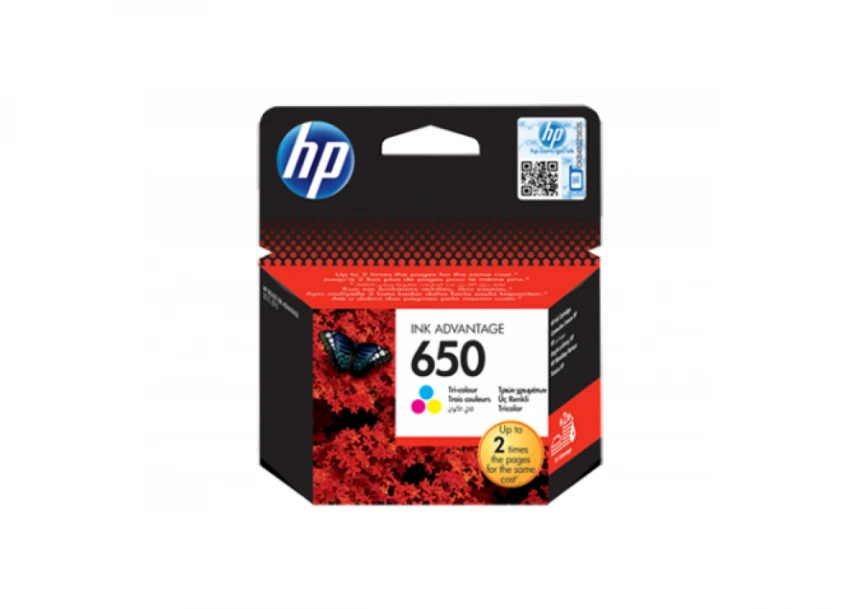 SUP HP INK CZ102AE Tri-colour No.650