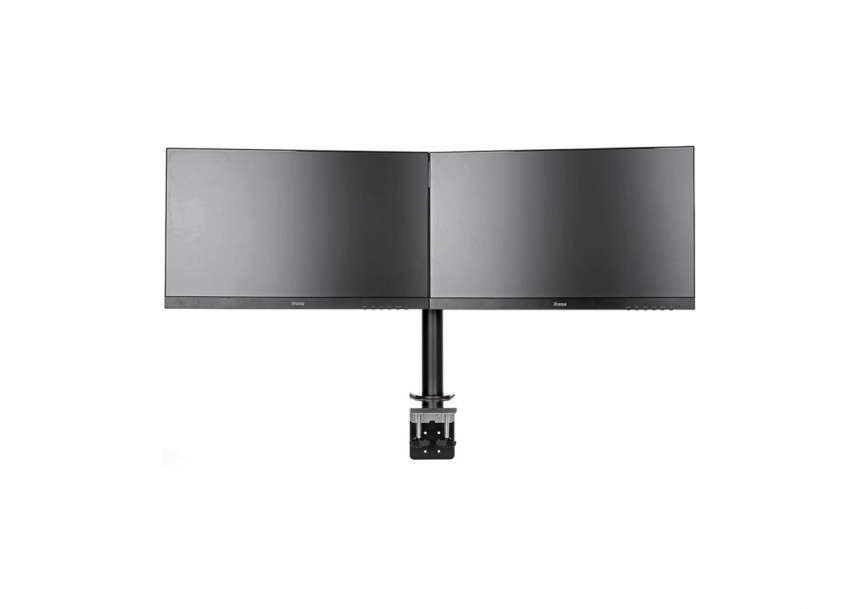 Iiyama Simple and functional dual desktop arm