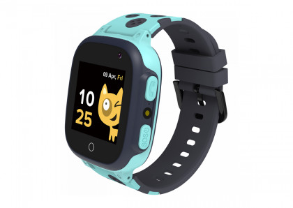 CANYON Sandy KW-34, Kids smartwatch, 1.44 inch colorful screen, GPS function, Nano SIM card, 32+32MB, GSM(850/900/1800/1900MHz), 400mAh battery, compatibility with iOS and android, Blue, host: 52....