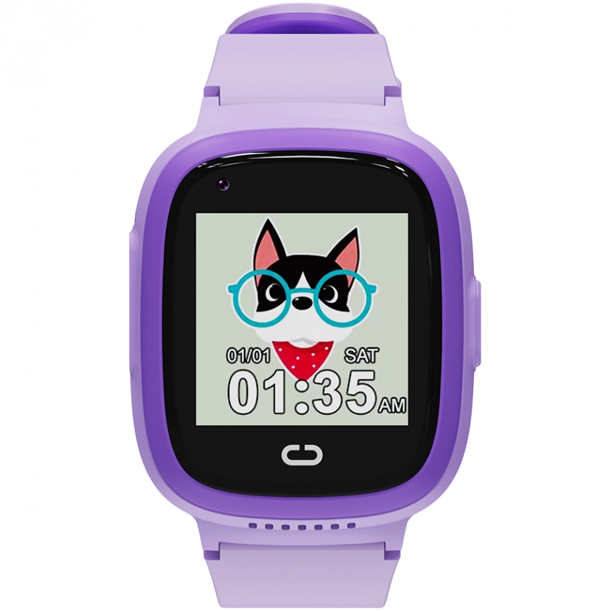 CANYON kids watch Sunny KW-48 Video 4G GPS Games&Music Violet