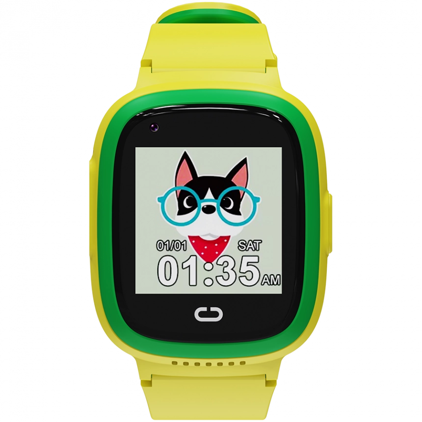 CANYON kids watch Sunny KW-48 Video 4G GPS Games&Music Green