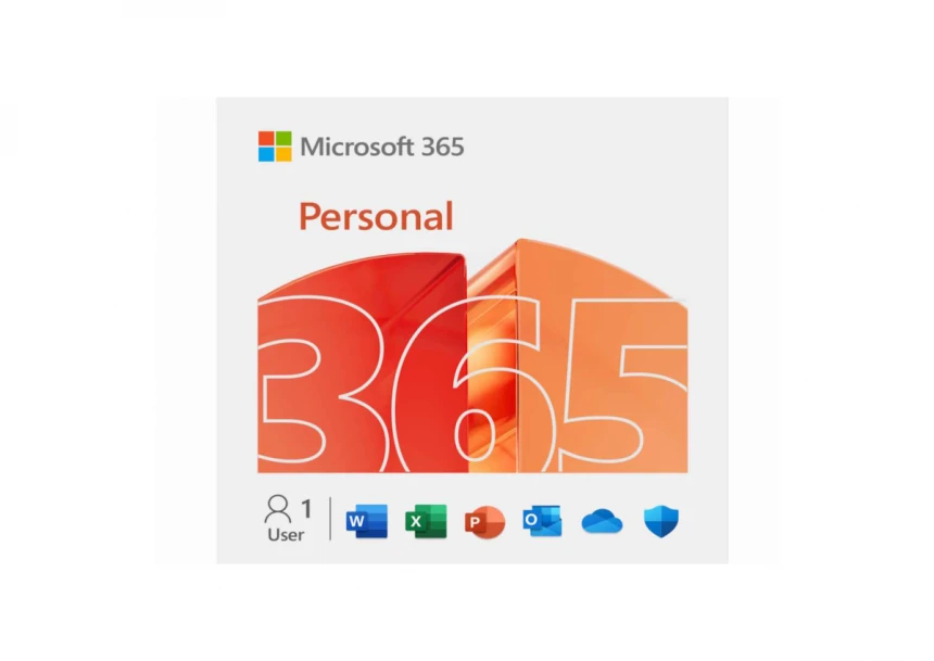 Licenca MICROSOFT Retail Microsoft 365 Personal FY25H2 /32bit/64bit/English/1 korisnik/1 godina