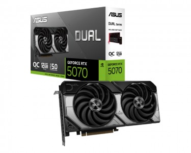 ASUS nVidia GeForce RTX 5070 12GB 192bit DUAL-RTX5070-O12G