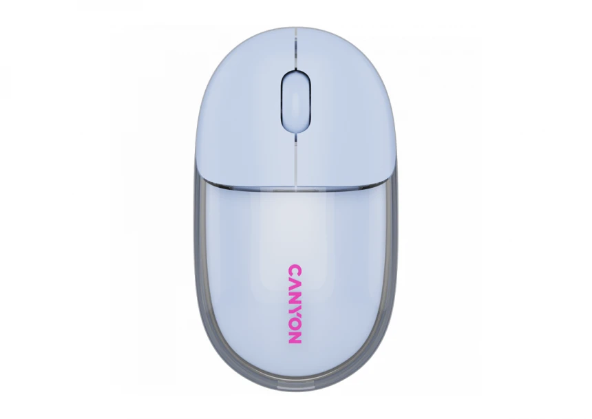 CANYON mouse OnClick 24 BT/ Wireless Transparent/Blue