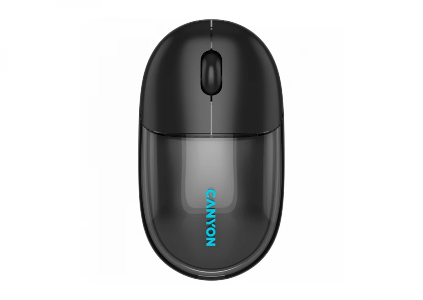 CANYON mouse OnClick 24 BT/ Wireless Transparent/Black