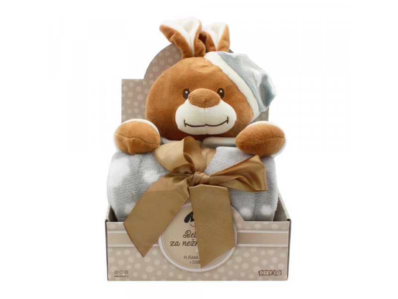 DEXY CO SWEET DREAMS ĆEBE I IGRAČKA ZEKA NATURE ( YD5337N02 )