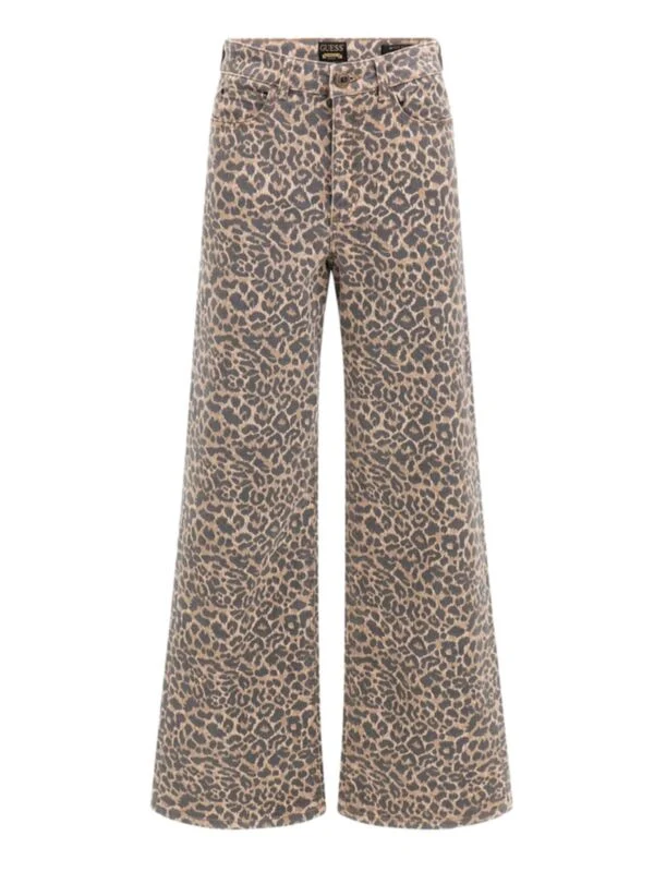 Guess - Leopard print ženske pantalone