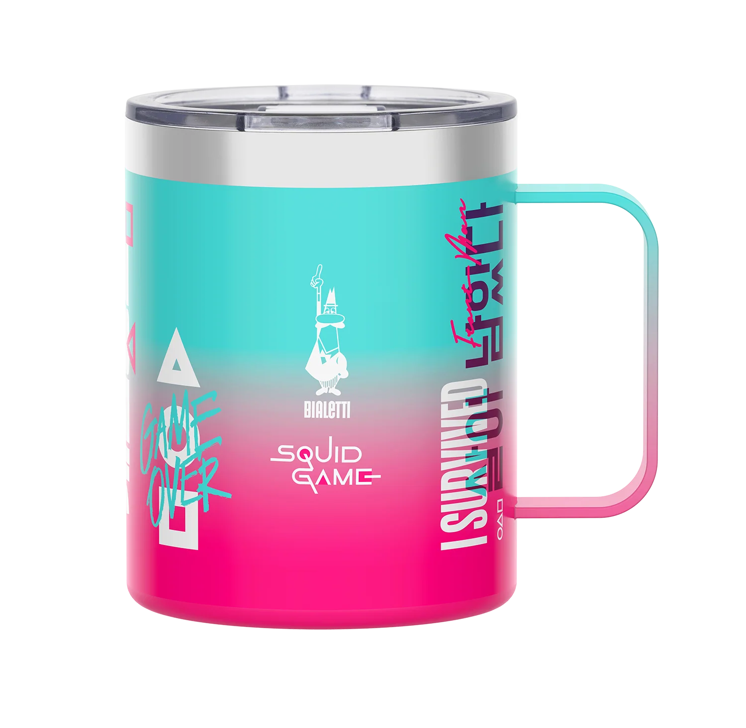 Bialetti x Squid Game Termo Šolja sa ručicom