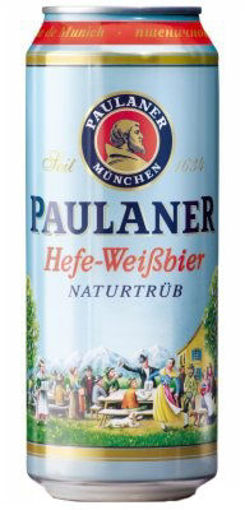 Pivo Paulaner psenicno 0.5 limenka