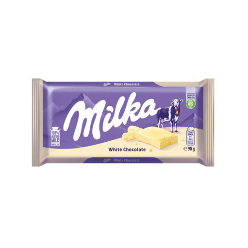 Milka 90 g White