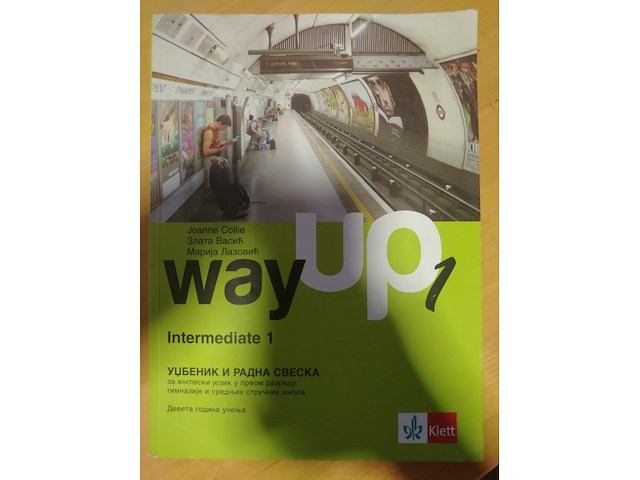 Way up 1 intermediate udžbenik i radna Klett+CD