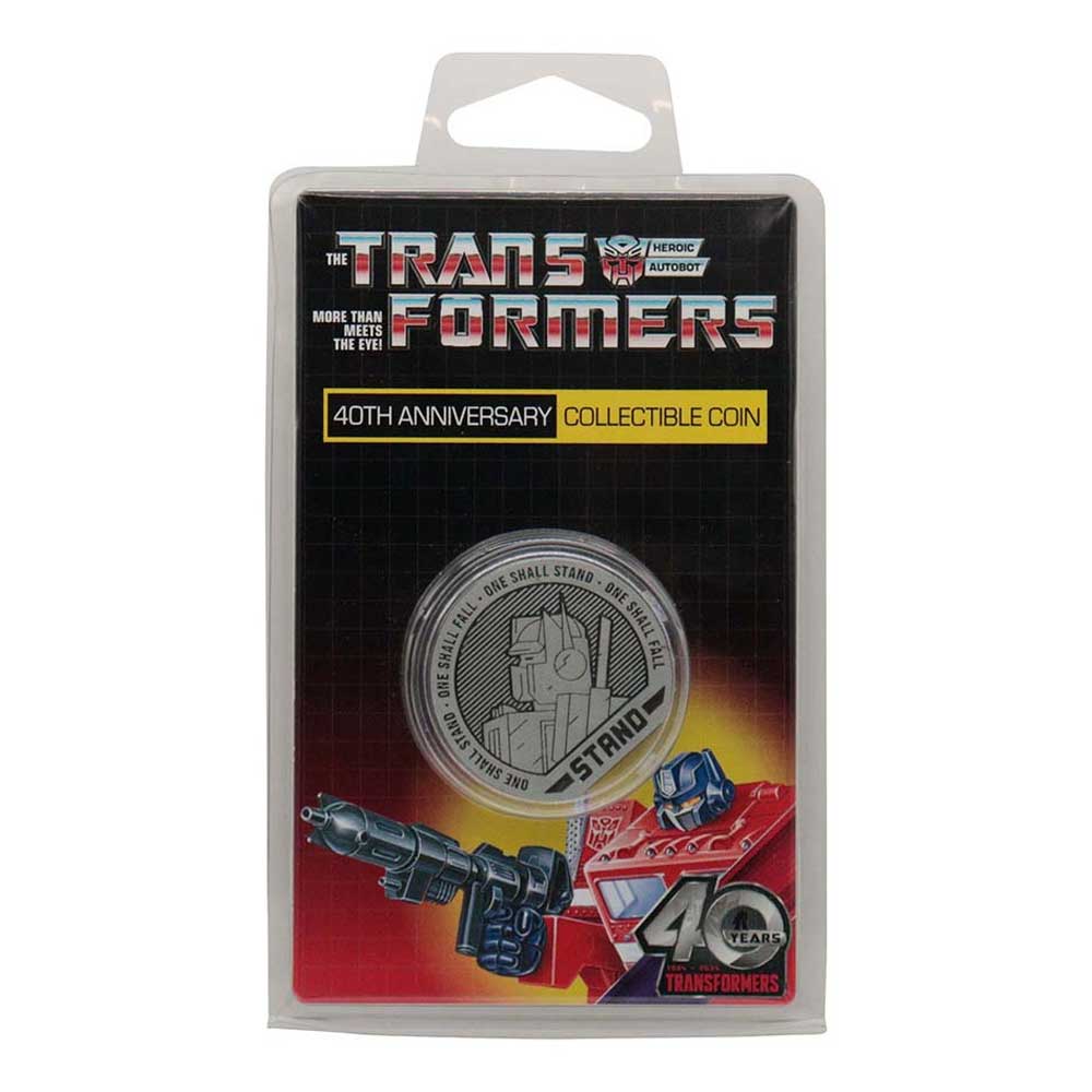 Transformers Collectable Coin 40th Anniversary (4 cm)
