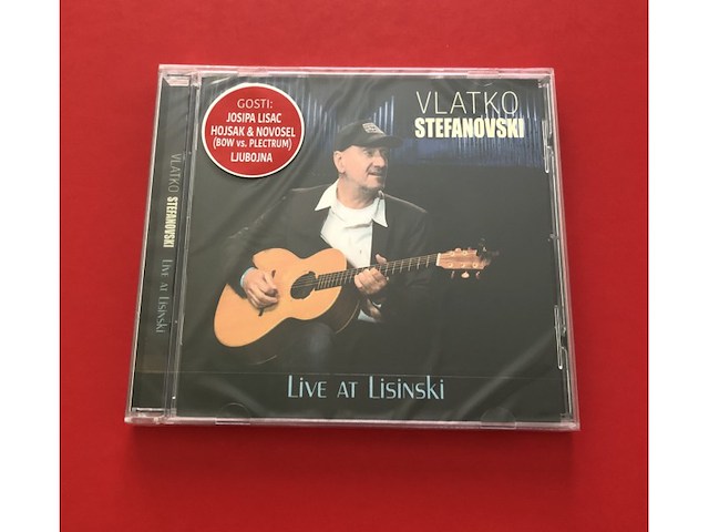 Vlatko Stefanovski - Live at Lisinski (u celofanu)