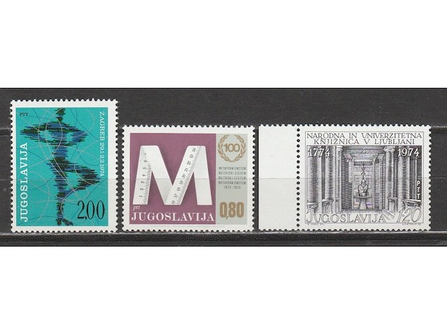 Jugoslavija - 1974 - MNH