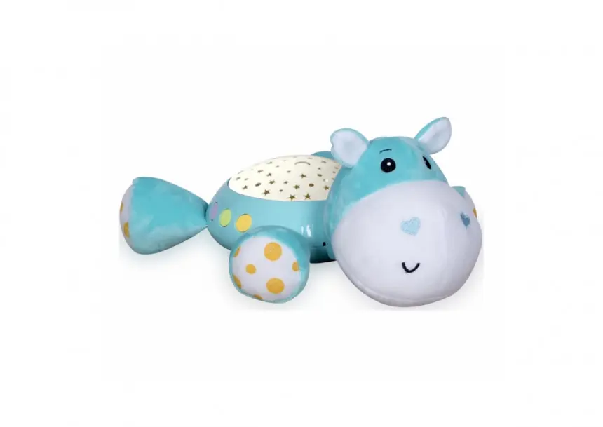 MUZICKA KUTIJA ZA BEBE SA NOCNIM SVETLOM - HIPPO (10280140001)