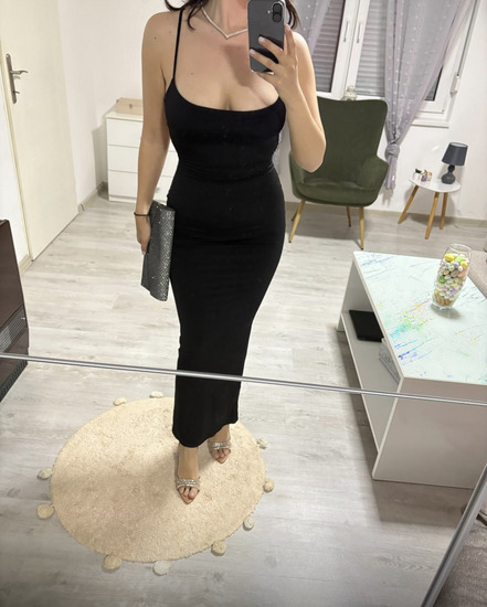 Blondy crna haljina
