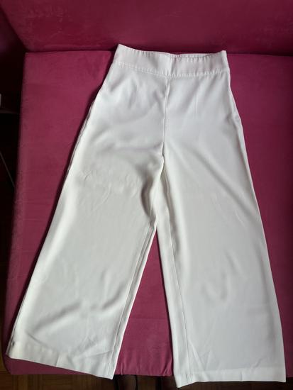 ZARA bele pantalone