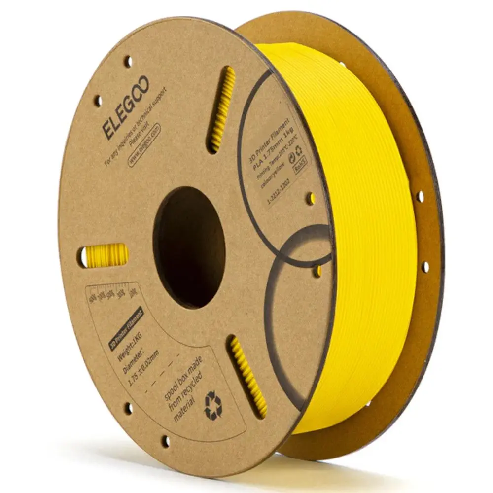 ELEGOO PLA 1.75mm 1KG Yellow Filament