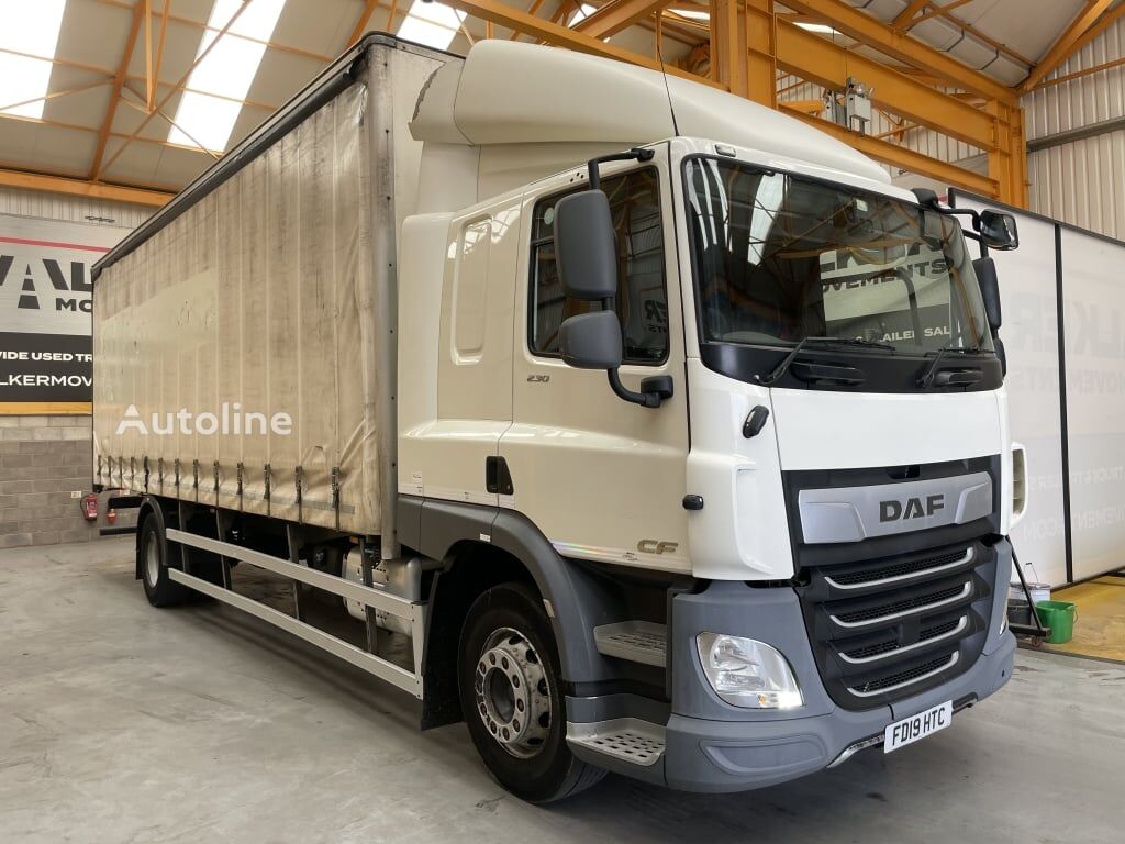 DAF CF 230 *EURO 6* 4X2, 18 TONNE CURTAINSIDER – 2019 – FD19 HTC kamion sa klizna zavesa cerada