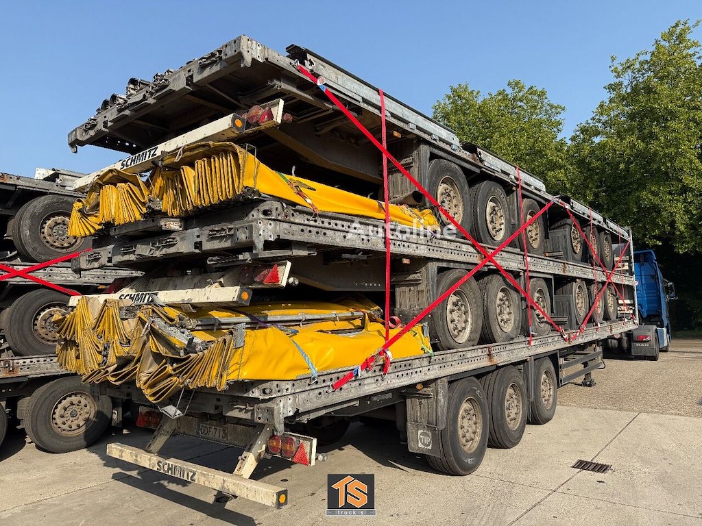 Schmitz Cargobull STACK - gegalvaniseerd - 5 STACK poluprikolica sa kliznom ceradom