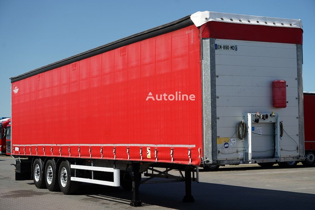 Schmitz Cargobull FIRANKA STANDARD / PLANDEKA ZBROJONA / SPROWADZONA poluprikolica sa kliznom ceradom