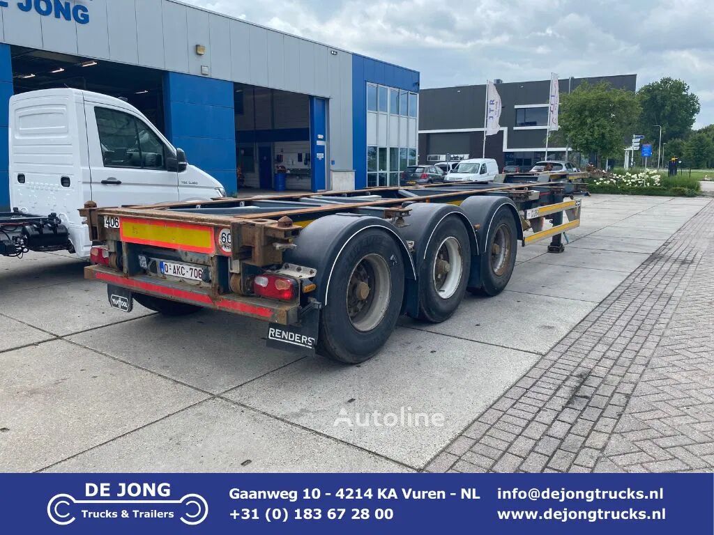 Van Hool Container Chassis / 40-45 FT / BPW poluprikolica za prevoz kontejnera