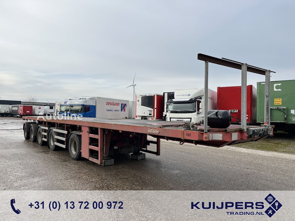 Nooteboom OVB-90-05 / 5 axle 12 Ton Hydraulic poluprikolica platforma