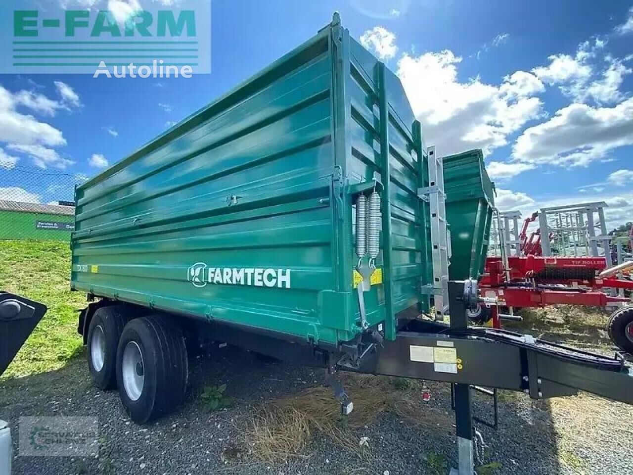 Farmtech tdk 1800 dreiseitenkipper neu prikolica platforma