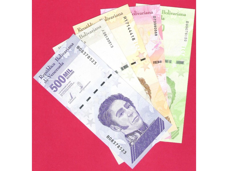 5 Novcanica Venecuela UNC
