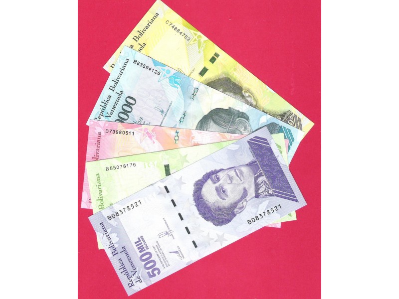 5 Novcanica Venecuela UNC