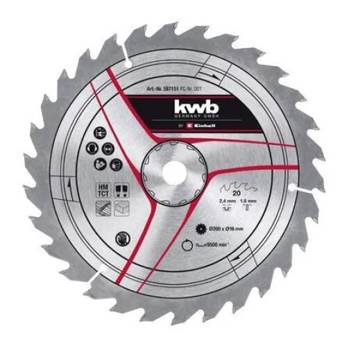 Einhell TCT Rezni list 200x16 T20ID: EK000733096