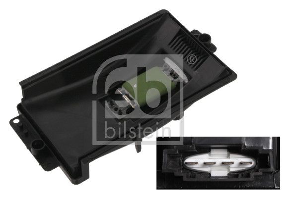 Reostat, ventilator kabine FEBI BILSTEIN 33154