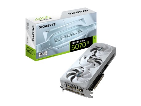 GIGABYTE NVidia GeForce RTX 5070 Ti EAGLE ICE 16GB 256bit GV-N507TEAGLEOC ICE-16GD