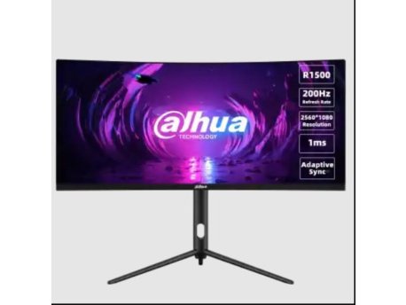 DAHUA Monitor 30 LM30-E330CA 2560x1080/VA/21:9/200HZ/1ms/2xHDMI/DP/Curved