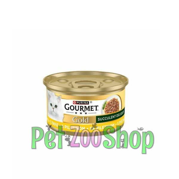 Gourmet Succulent Piletina – Delikatesna hrana za mačke 85g