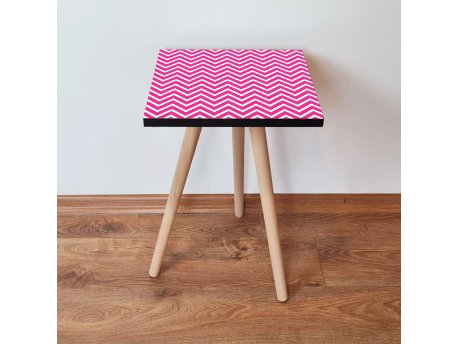 HANAH HOME Pomoćni stočić Shp242 Fuchsia